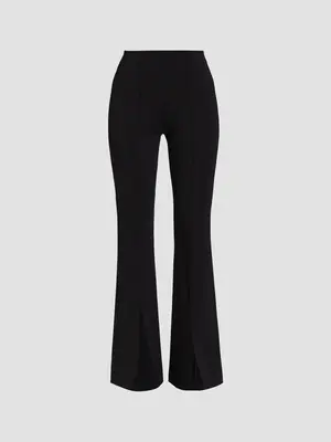 Alice + Olivia Emiko Super Skinny Flare Pants - Black