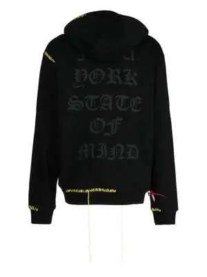 MOSTLY HEARD RARELY SEEN 8-BIT Graphic-print Cotton Hoodie - Black