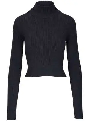 Brunello Cucinelli Fitted Ribbed-knit Top