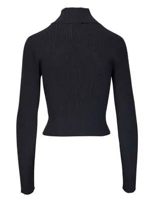 Brunello Cucinelli Fitted Ribbed-knit Top