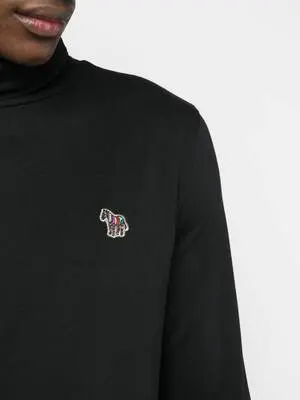 Paul Smith Zebra-patch Roll-neck Jumper