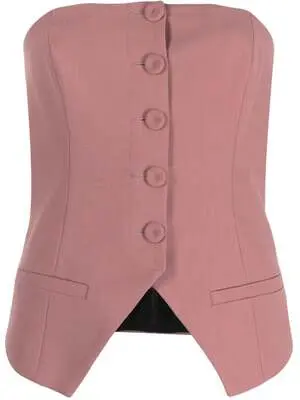 Erika Cavallini Button Detailed Vests For Women