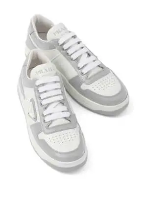 Prada Downtown Leather Sneakers