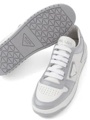 Prada Downtown Leather Sneakers