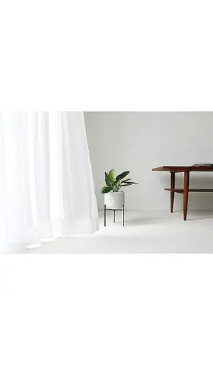 KINTO 6in Ceramic Plant Pot 211 In Cream