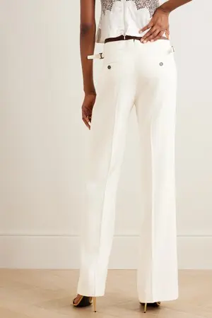 TOM FORD Wool Wide-leg Pants