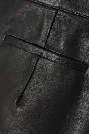 Magda Butrym Leather Wide-leg Pants