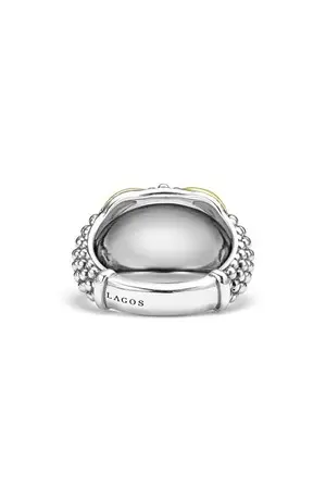 Lagos Embrace Dome Ring - Metallic