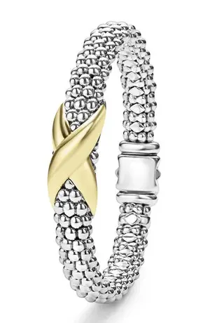 Lagos Embrace Beaded Bracelet - Metallic