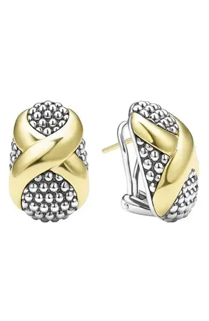 Lagos Embrace Omega Earrings - Metallic