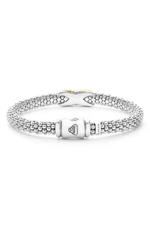 Lagos Embrace Beaded Bracelet - Metallic