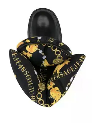 Versace Logo-print Boots