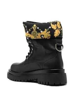 Versace Logo-print Boots