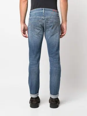 DONDUP Low-rise Skinny Jeans - Blue