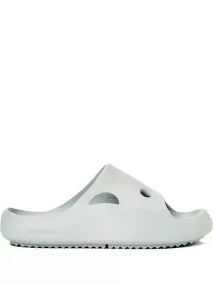 Off-White Meteor Chunky Cut-out Slides - Grey