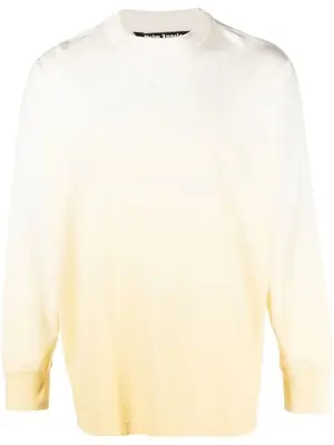 Palm Angels Gradient-effect Long-sleeve Top
