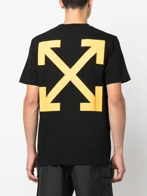 Off-White Arrows Caravaggio Print T-shirt - Black
