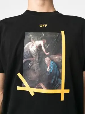 Off-White Arrows Caravaggio Print T-shirt - Black