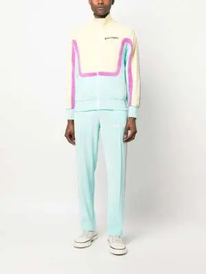 Palm Angels Stripe-stripe Organic Cotton Track Pants