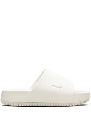 Nike Calm Sail Slides - White