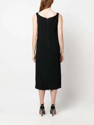 N°21 Ruched-strap Midi Dress