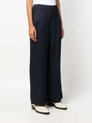 JIL SANDER Wide-leg Trousers - Blue
