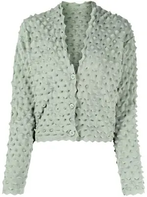 JNBY V-neck Cropped Cardigan