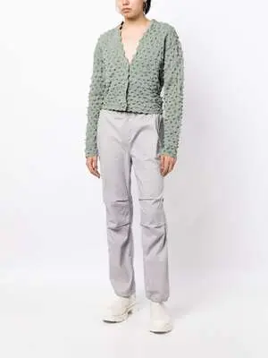 JNBY V-neck Cropped Cardigan