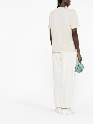 Off-White Exactly The Opposite-print T-shirt - Grey