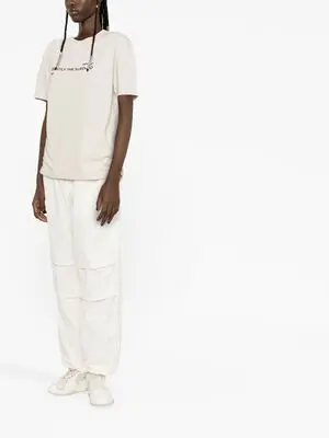 Off-White Exactly The Opposite-print T-shirt - Grey