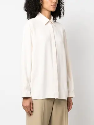 A.p.c. Button-up Silk Shirt