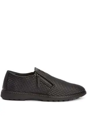 Zip Up Loafers For Men