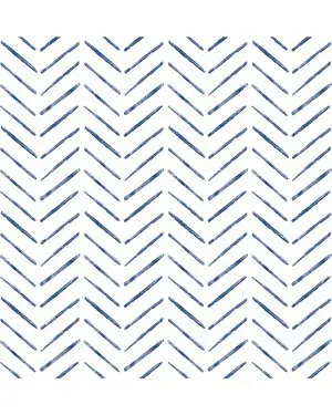 NuWallpaper Nuwallpaper Indigo Holden Peel & Stick Wallpaper - Blue