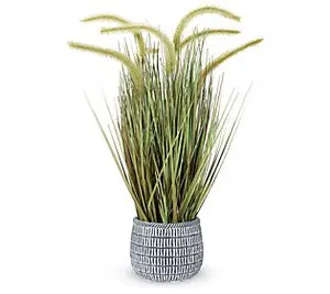SAFAVIEH Faux 21' Potted Grass Plant - One-color