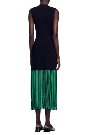 Sandro Bambie Fringe Dress