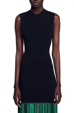 Sandro Bambie Fringe Dress