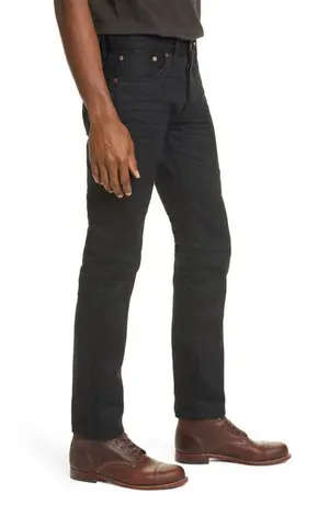 Double Rl Rrl Slim Fit Selvedge Jeans