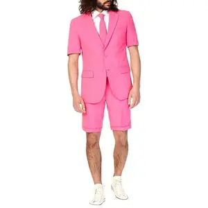 Opposuits Mr. Summer' Trim Fit Two-piece Short Suit With Tie