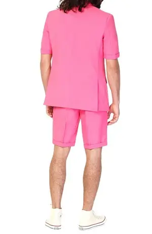 Opposuits Mr. Summer' Trim Fit Two-piece Short Suit With Tie