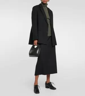 LEMAIRE Souris Derby Leather Pumps - Black