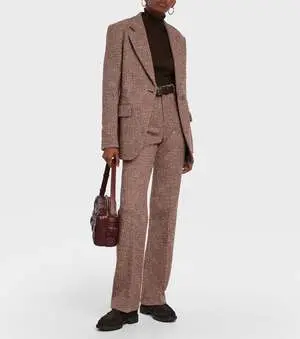 GIANVITO ROSSI Harris Shearling-lined Loafers - Beige