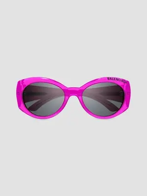Balenciaga 57mm Oval Sunglasses
