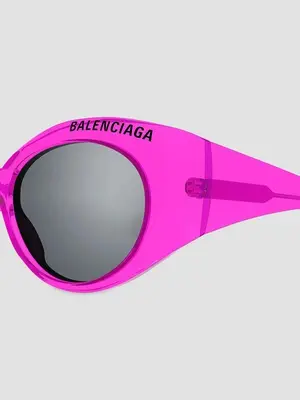 Balenciaga 57mm Oval Sunglasses