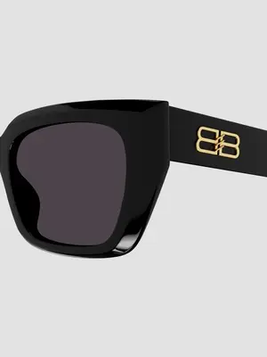 Balenciaga Rive Gauche 54mm Rectangular Sunglasses