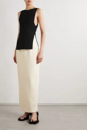 Khaite Evelyn Ribbed-knit Tank