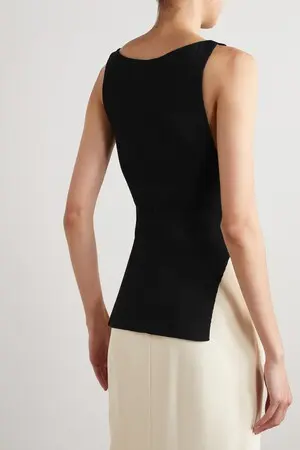 Khaite Evelyn Ribbed-knit Tank