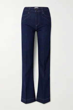Paige Leenah High-rise Wide-leg Jeans