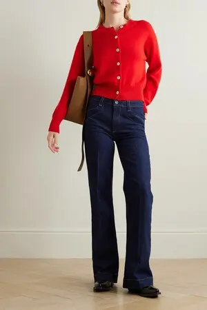 Paige Leenah High-rise Wide-leg Jeans