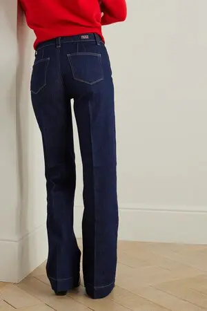 Paige Leenah High-rise Wide-leg Jeans