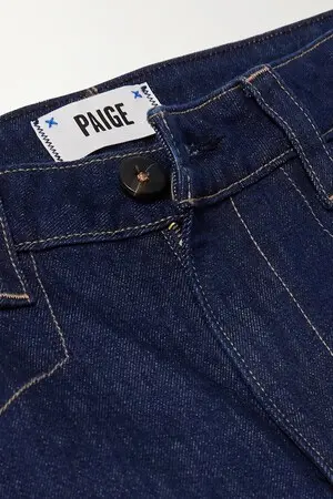 Paige Leenah High-rise Wide-leg Jeans